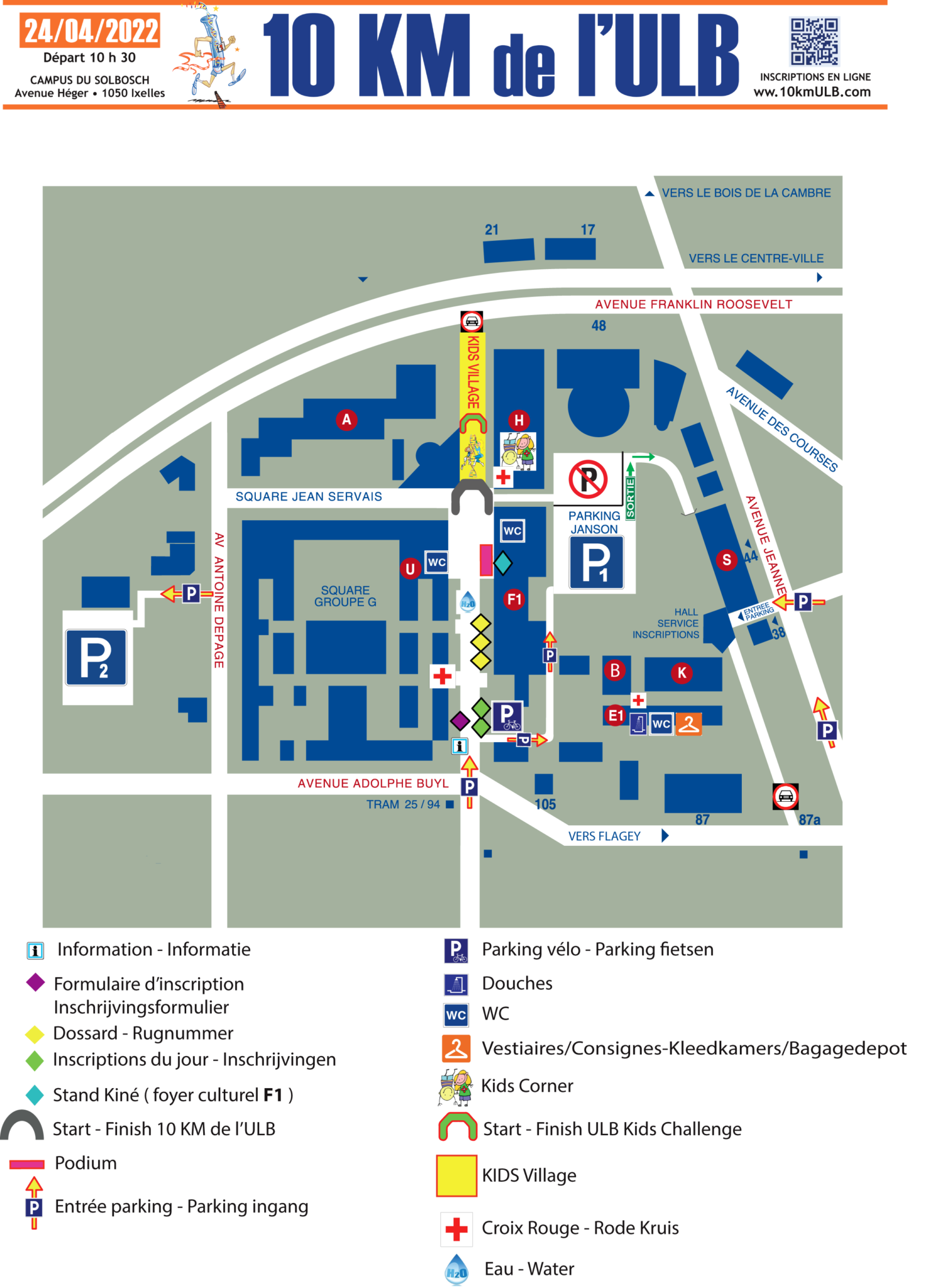 10Km de l'ULB – Courir pour faire avancer la science