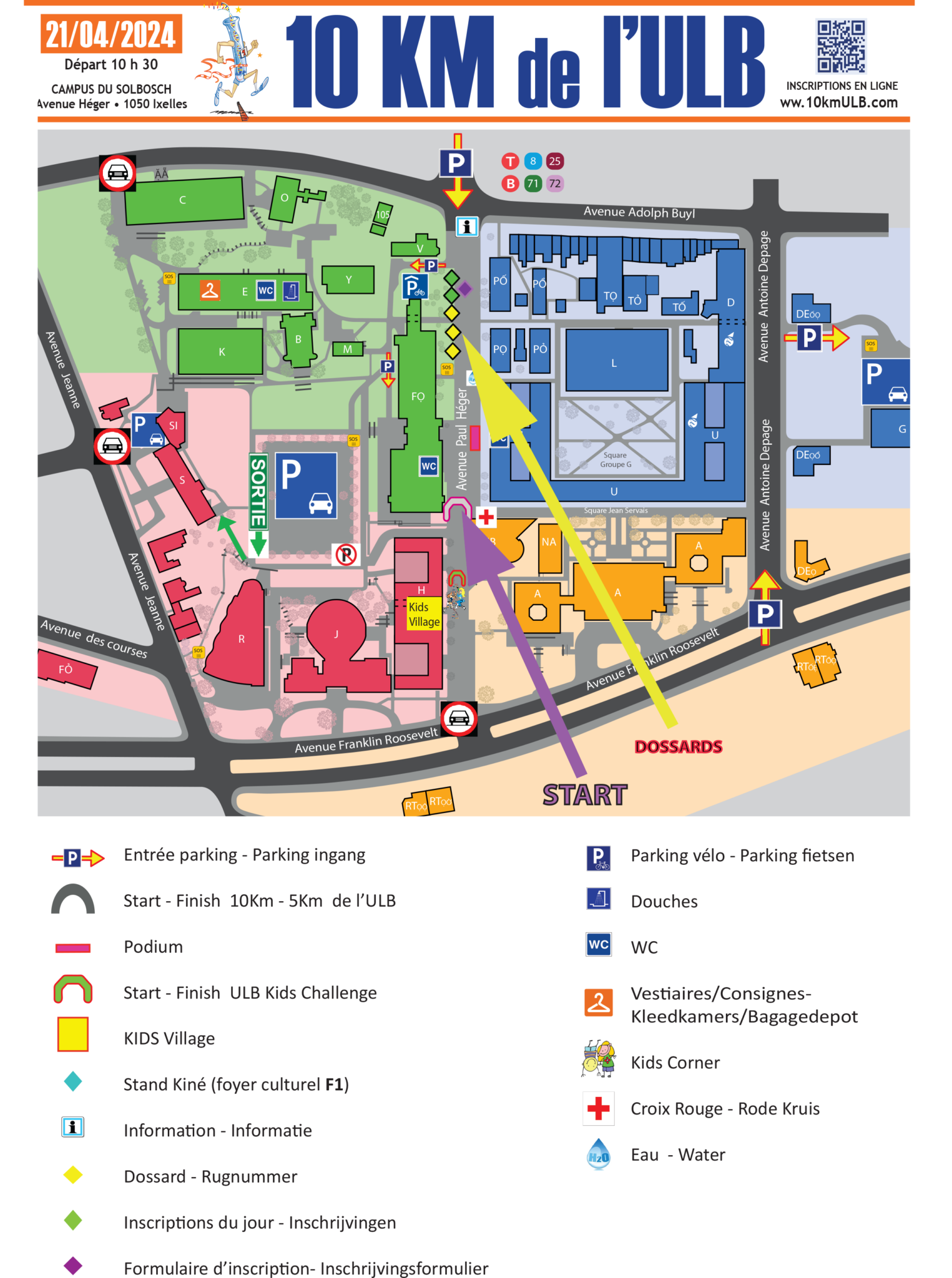 10Km de l'ULB – Courir pour faire avancer la science